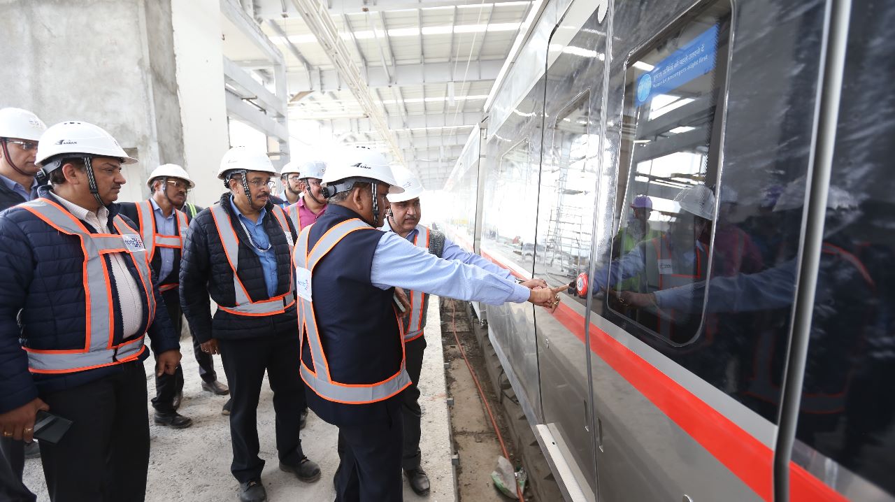 Visit of Member Infrastructure, Railway Board – NCRTC