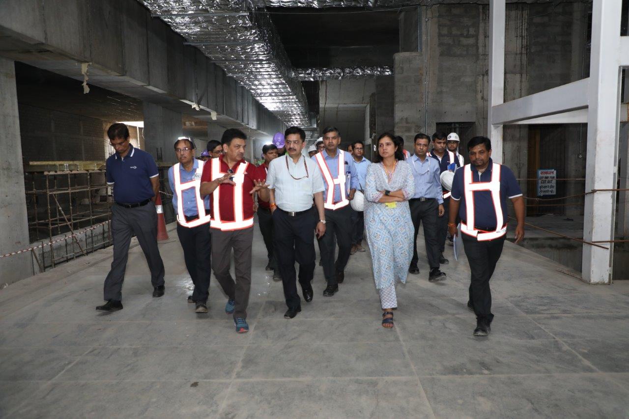 Visit of Member Traction & Rolling Stock, Railway Board – NCRTC