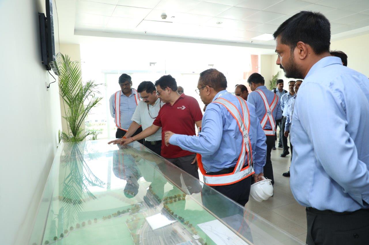 Visit of Member Traction & Rolling Stock, Railway Board – NCRTC