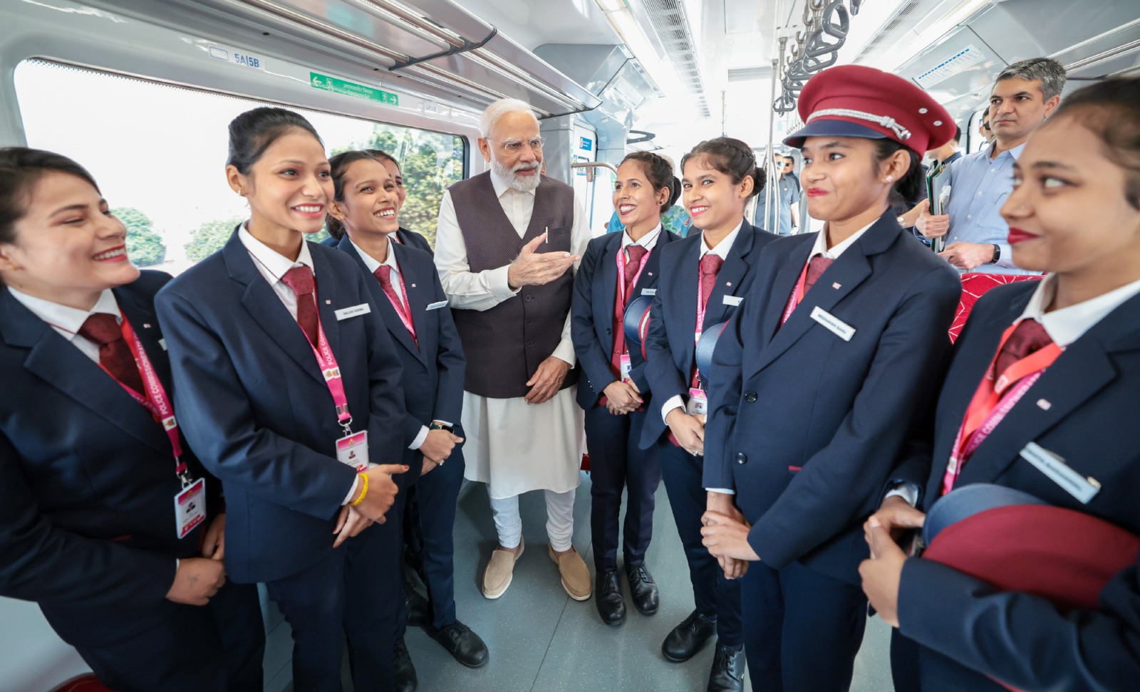 Hon’ble PM flags off India’s first Namo Bharat train – NCRTC