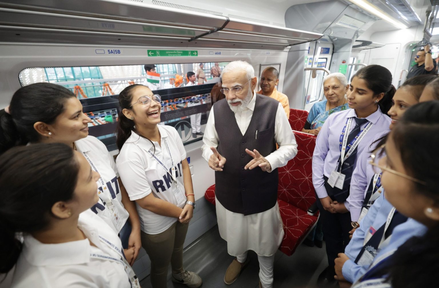 Hon’ble PM flags off India’s first Namo Bharat train – NCRTC