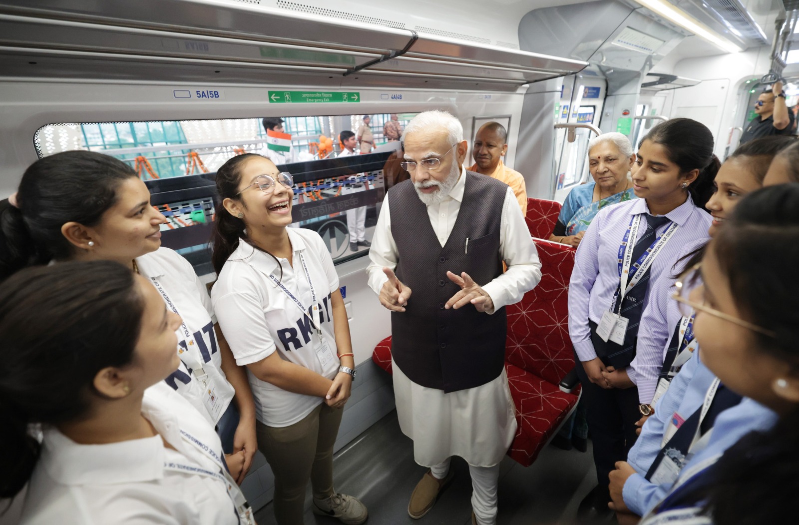 Hon’ble PM flags off India’s first Namo Bharat train – NCRTC