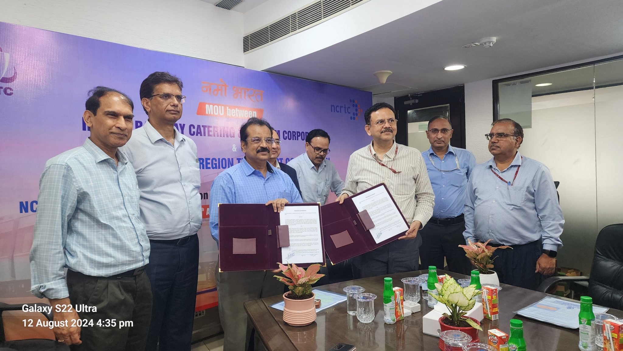 NCRTC and IRCTC Sign MOU – NCRTC