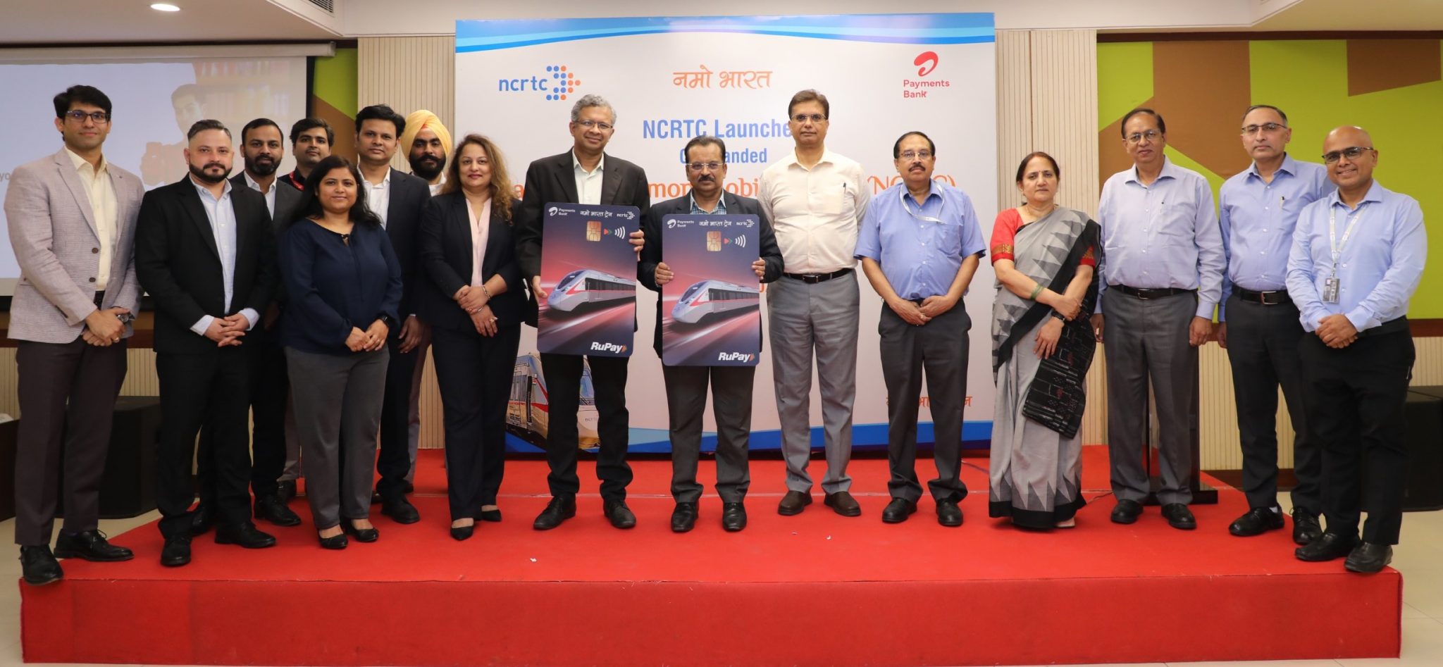 Launch of Namo Bharat NCMC cards – NCRTC