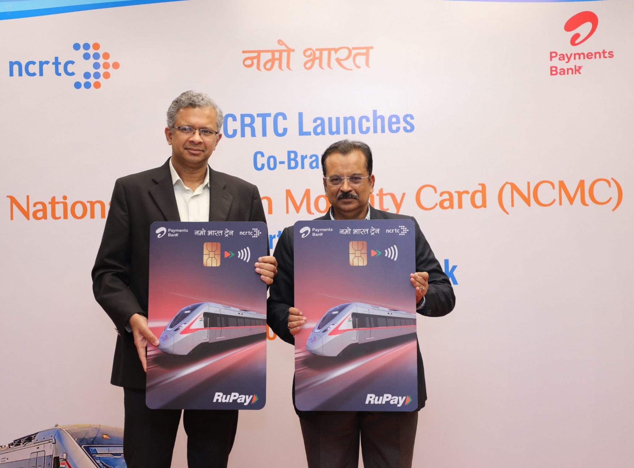 Launch of Namo Bharat NCMC cards – NCRTC